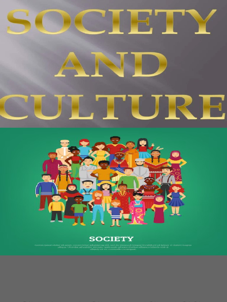 Characteristics and Functions of Society | PDF | Society | Traditions