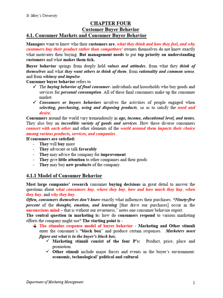 CH 4 _ Edit | PDF | Attitude (Psychology) | Consumer Behaviour