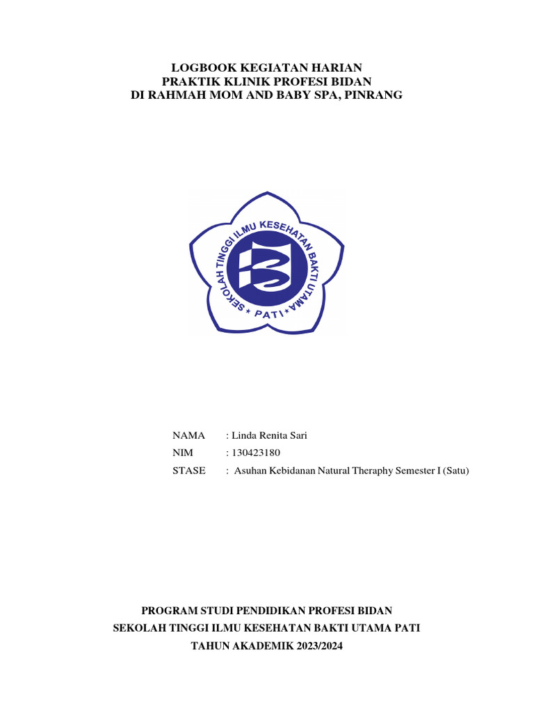 Logbook Stase Natural Terapi Linda Renita Sari | PDF