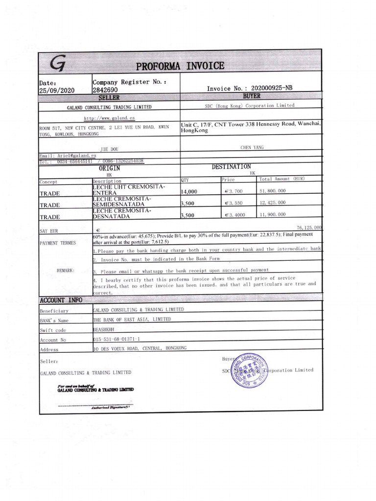 Invoice-2020000925nb NS QD | PDF
