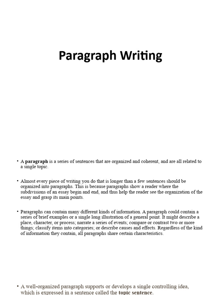 Paragraph Writing by Mayuri. | PDF | Paragraph | Essays