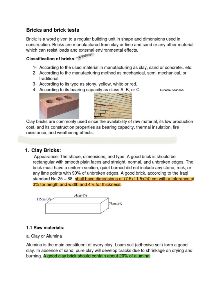 Bricks | PDF | Brick | Combustion
