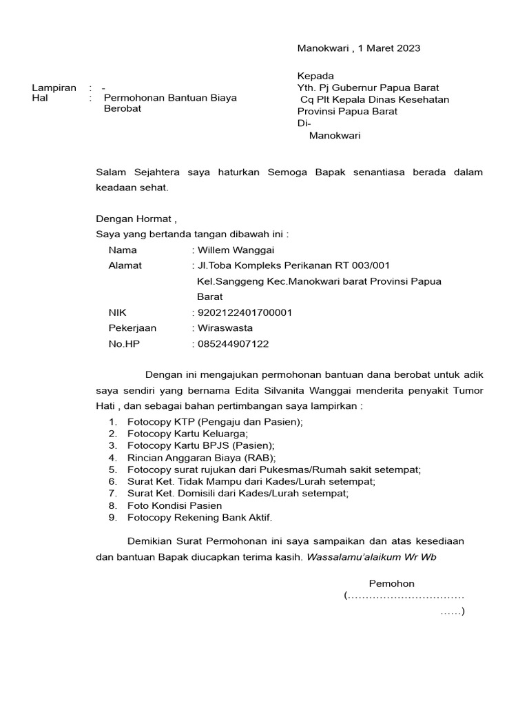 Proposal Berobat | PDF