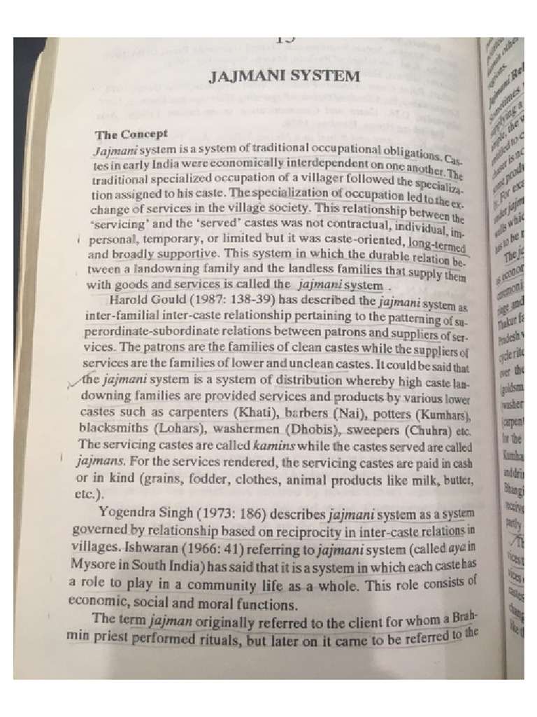 Jajamani System | PDF