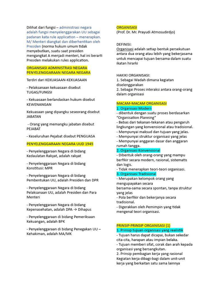 Rangkuman HAN | PDF | Karier & Perkembangan | Politik