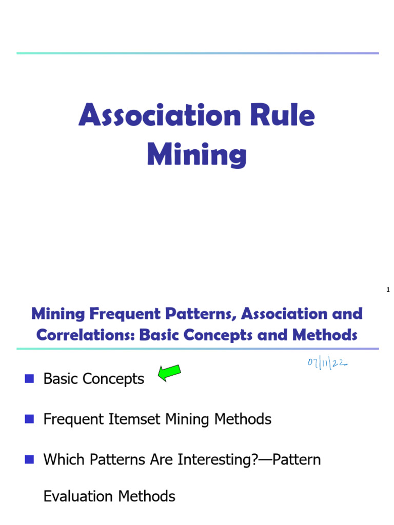 06 Association Rule Mining | PDF | Theoretical Computer Science | Information Technology Management