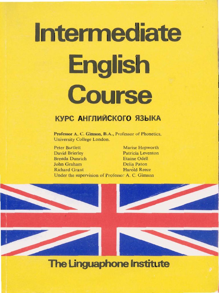 Intermediate English Course Gimson | PDF
