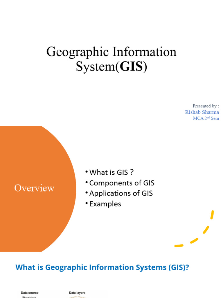 Geographic Information System (GIS) : Rishab Sharma | PDF | Geographic Information System ...
