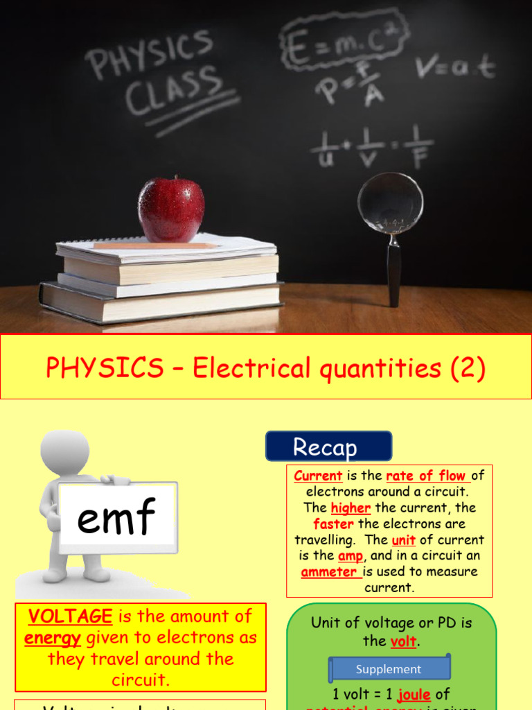 Electrical Quantities 2 | PDF | Electrical Resistance And Conductance ... Electrical Quantities 2 | PDF | Electrical Resistance And Conductance ...