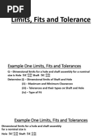 BS 4500 Limits and Fits Tolerance Chart | PDF | Engineering Tolerance ...