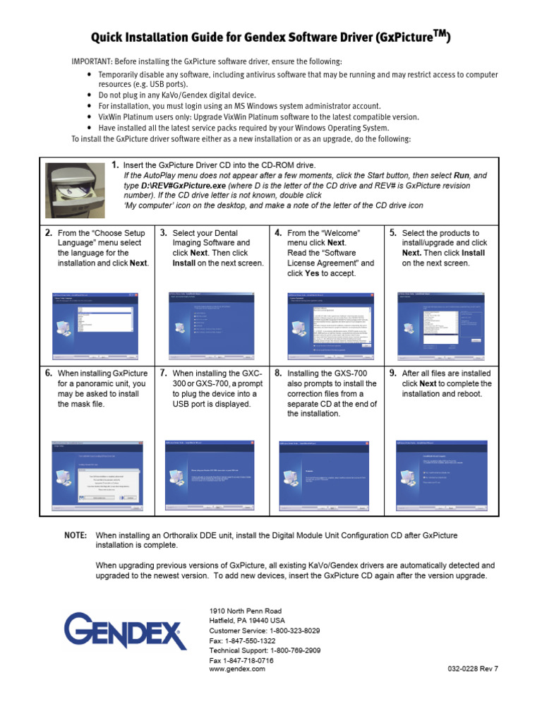 GxPicture Quick Install | PDF