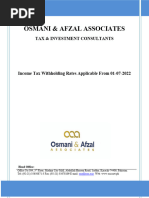 WHT Tax Card - 2024 | PDF | Taxes | Business