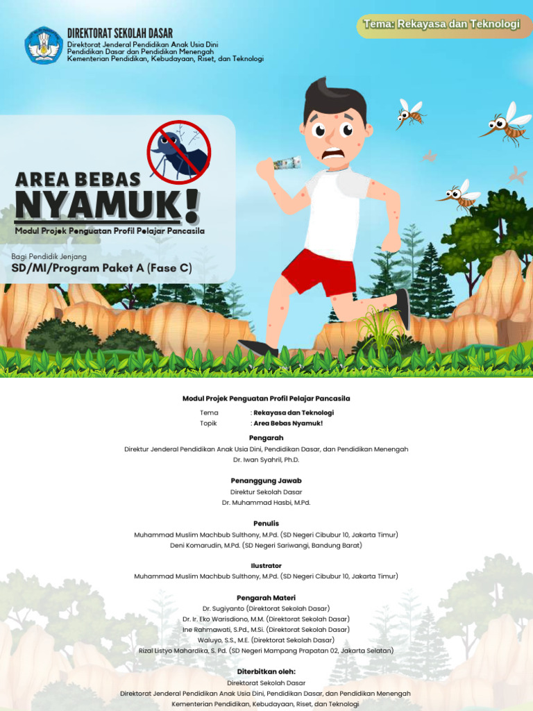 Area Bebas Nyamuk untuk Sekolah SD | PDF | Karier & Perkembangan | Ilmu ...