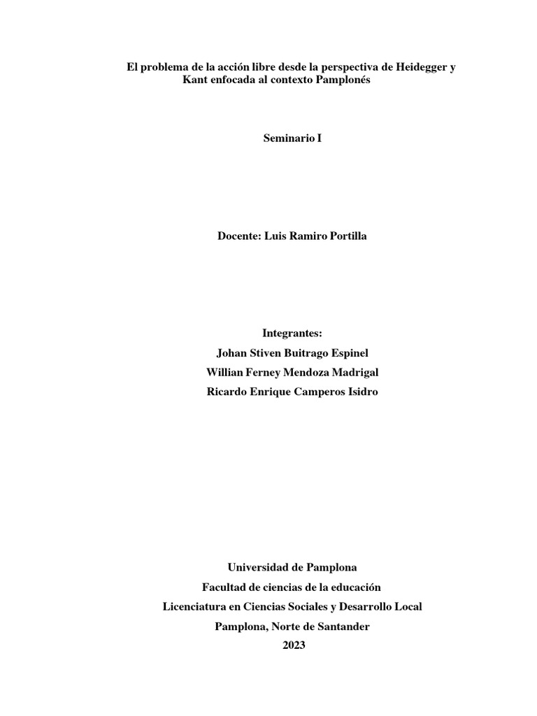 Eg N El Fil Sofo Martin Heidegger en Su Obra Ser y Tiempo.12 | PDF ...