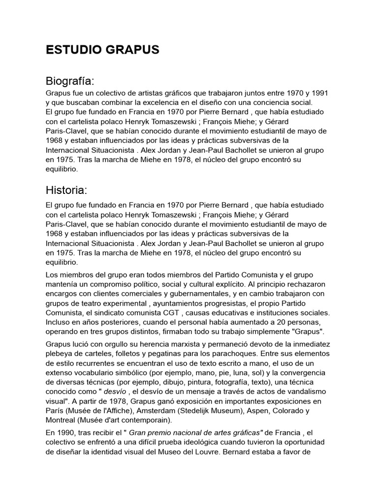 Grapus: Diseño y Conciencia Social | PDF | Comunismo