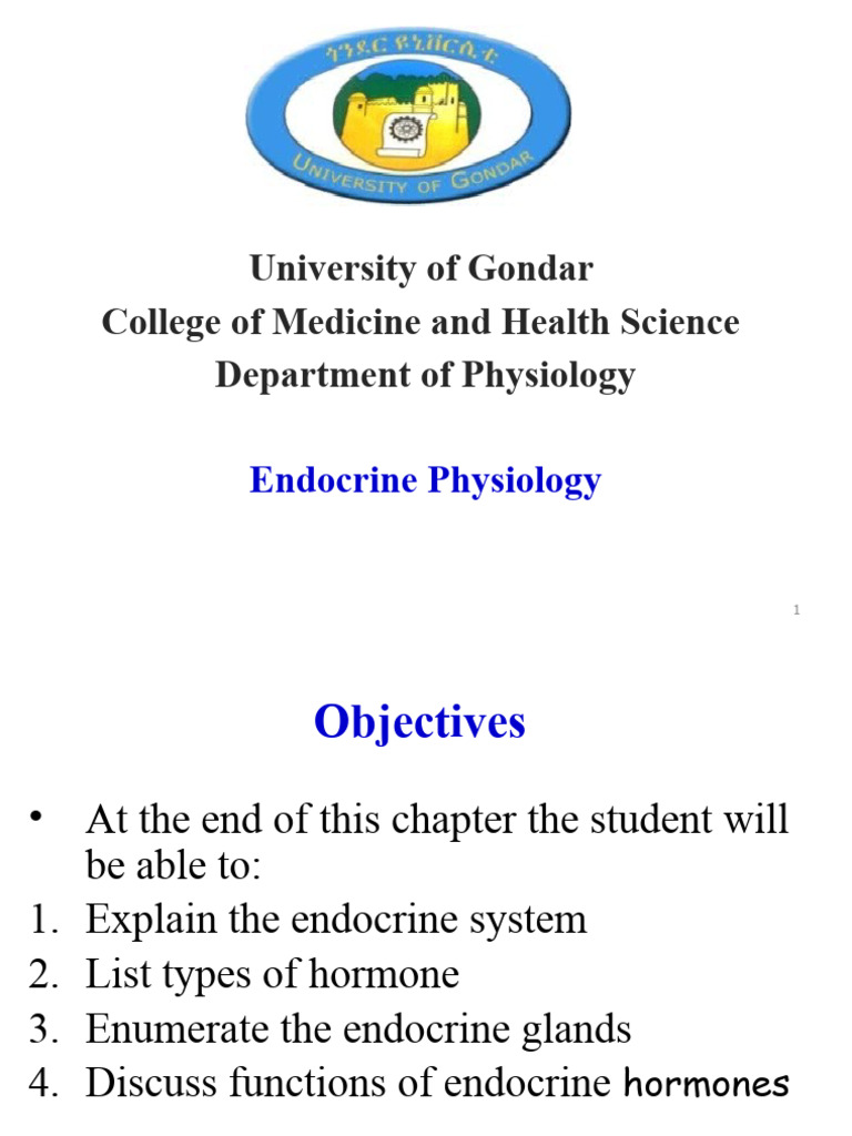 Endocrine Physiology | PDF | Adrenal Gland | Pituitary Gland