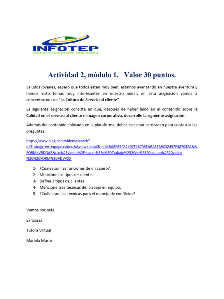 Actividad 2 Modulo 1 Cajero Virtual 24 | PDF