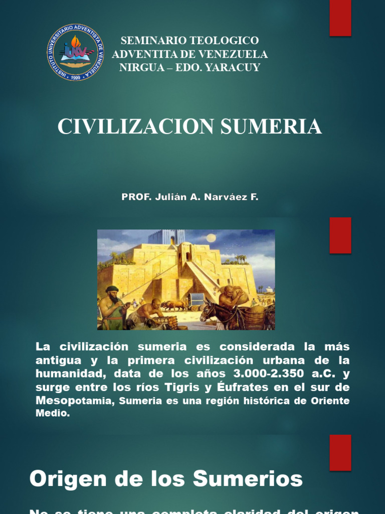 Civilización Sumeria | PDF | Sumeria | Mesopotamia