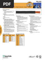 THHN - THWN 90°C 600V - Columbia Wire & Cable Corporation | PDF | Electrical Wiring | Wire