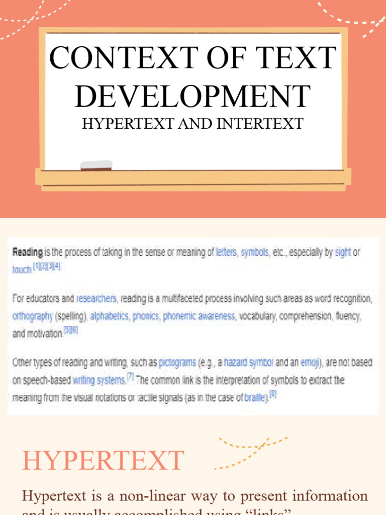 Hypertextand Intertext | PDF | World Wide Web | Internet & Web