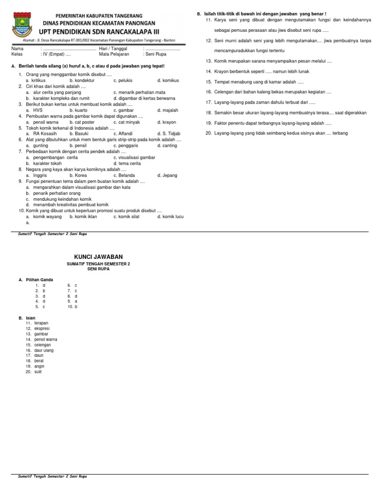 STS Seni Rupa SSM 2 | PDF
