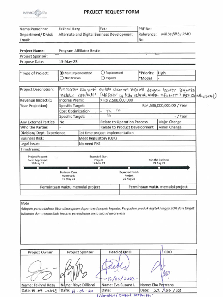 PRF - Program Affiliator Bestie - Full Approved | PDF