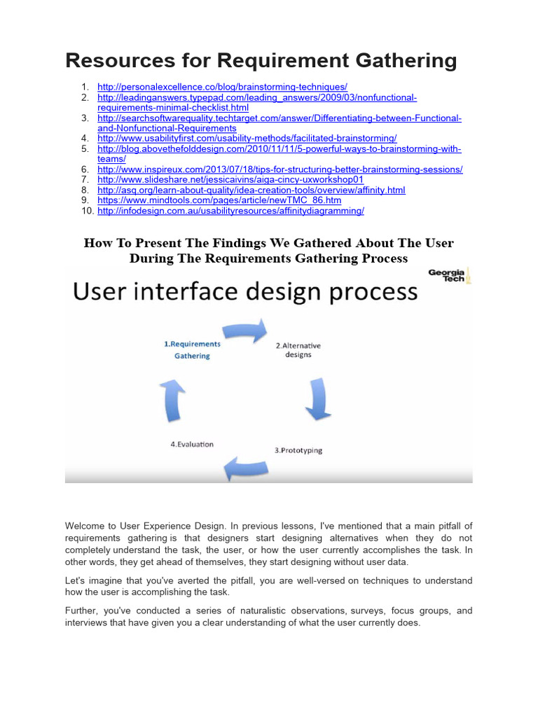 User Experience Design | PDF | Prototype | Usability