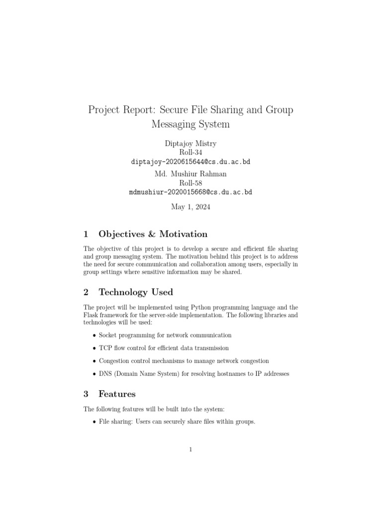 Networking Project Proposal | PDF | Computer Network | Domain Name System