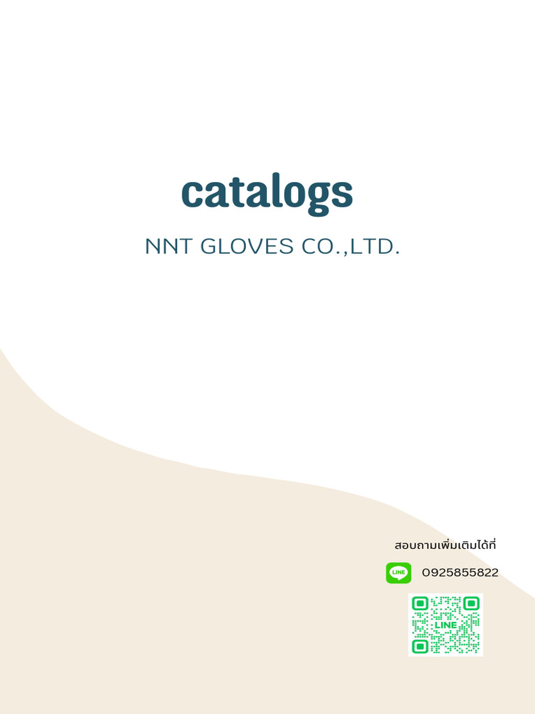 Catalog NNT Gloves Co.,ltd | PDF