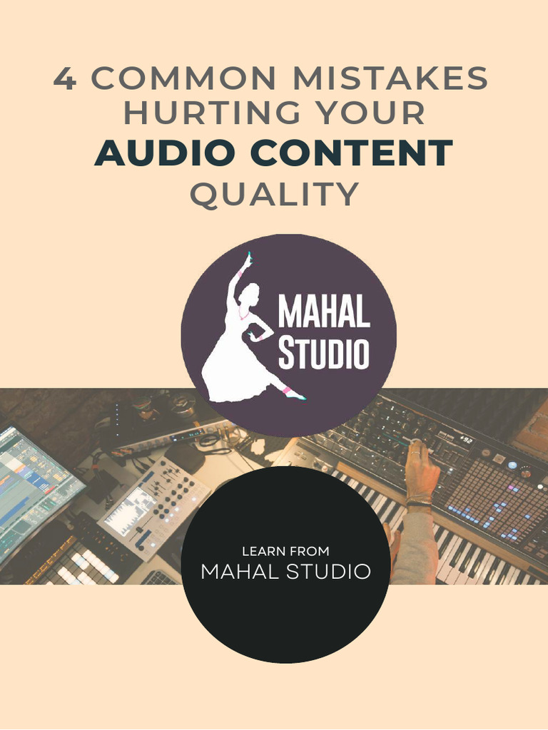 Fix 4 Audio Quality Mistakes | PDF | Singing | Audio Engineer