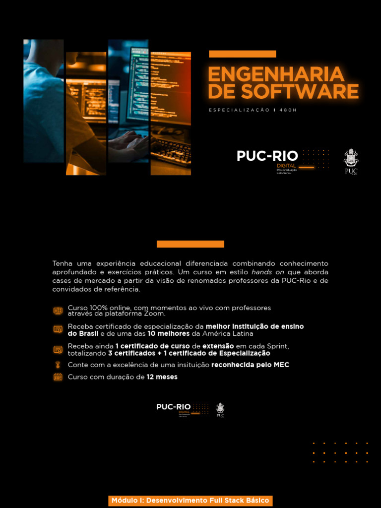 PUC RIO: Guia Engenharia de Software | PDF | Engenharia de Software ...