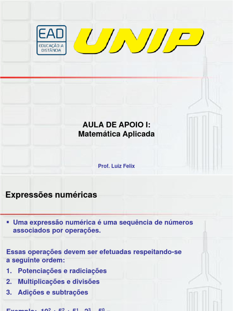 Slides Material Complementar Matematica Aplicada | PDF | Juros | Equilíbrio econômico