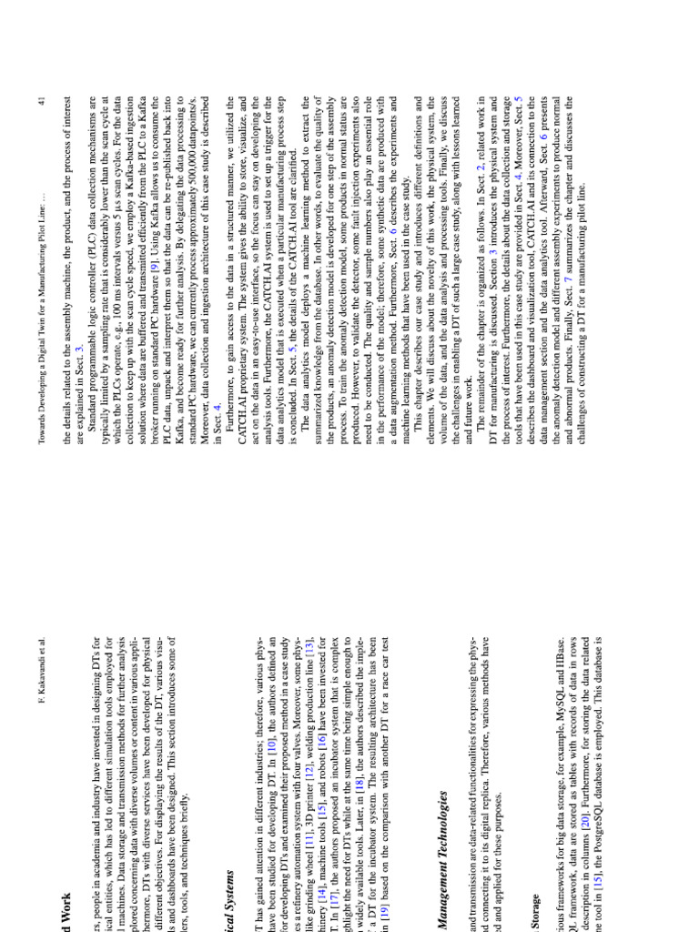 Digital Twin Springer data sort | PDF