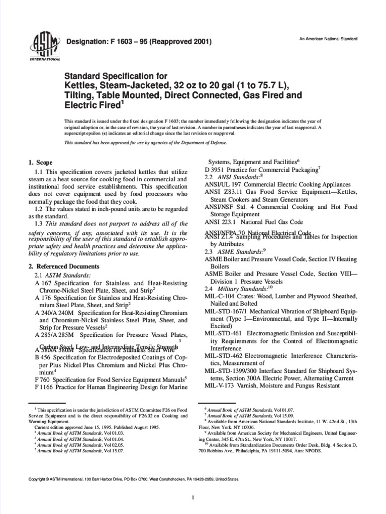 ASTM-F1603-95-R01 | PDF | Stainless Steel | Chromium