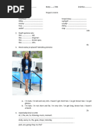 Test Unit 1 Project1 | PDF | Language Arts & Discipline