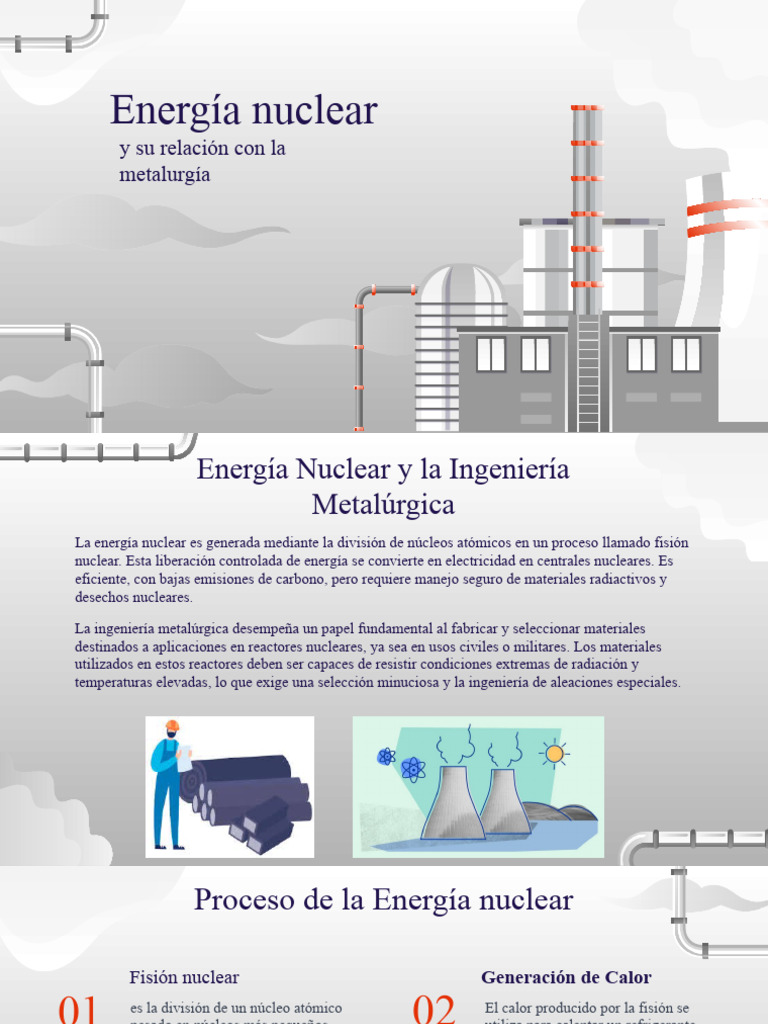 Energía Nuclear | PDF | La energía nuclear | Planta de energía nuclear