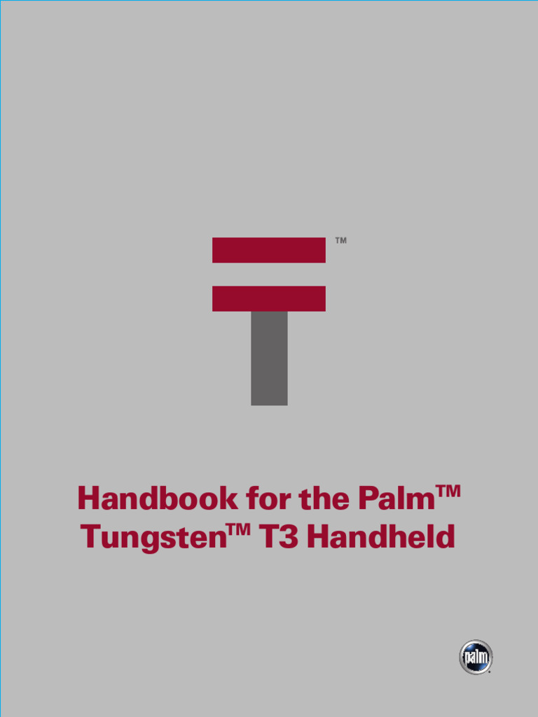TungstenT3 Handbook | PDF | World Wide Web | Internet & Web
