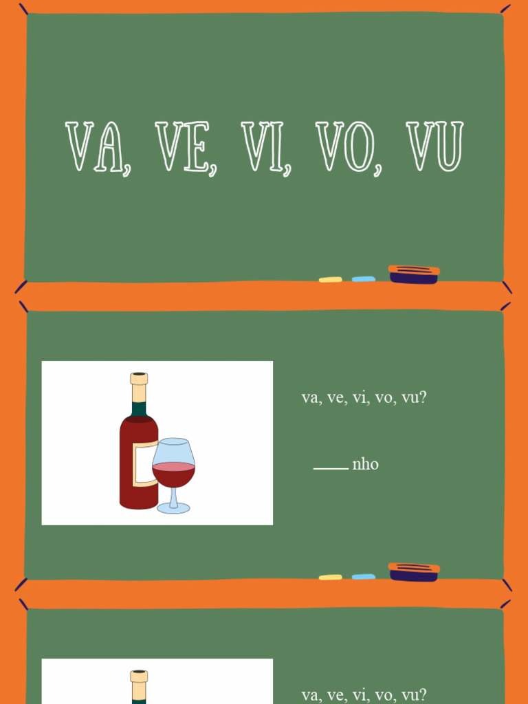 Va Ve Vi Vo Vu APRESENTAÇÃO | PDF