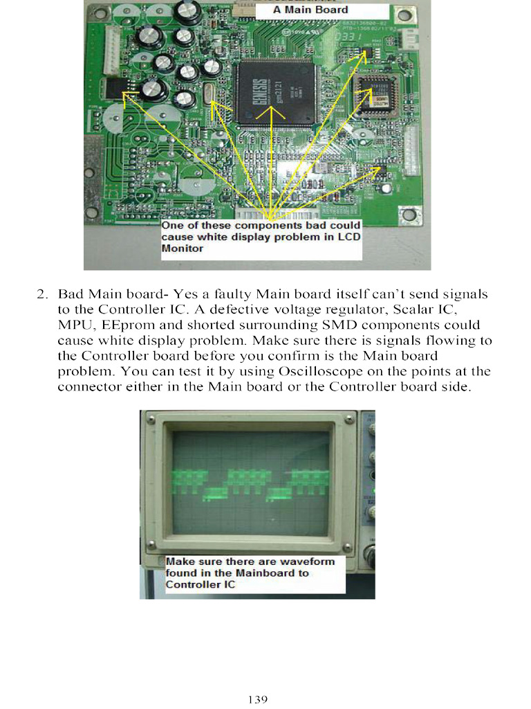 LCD Monitor Repair - 139 | PDF