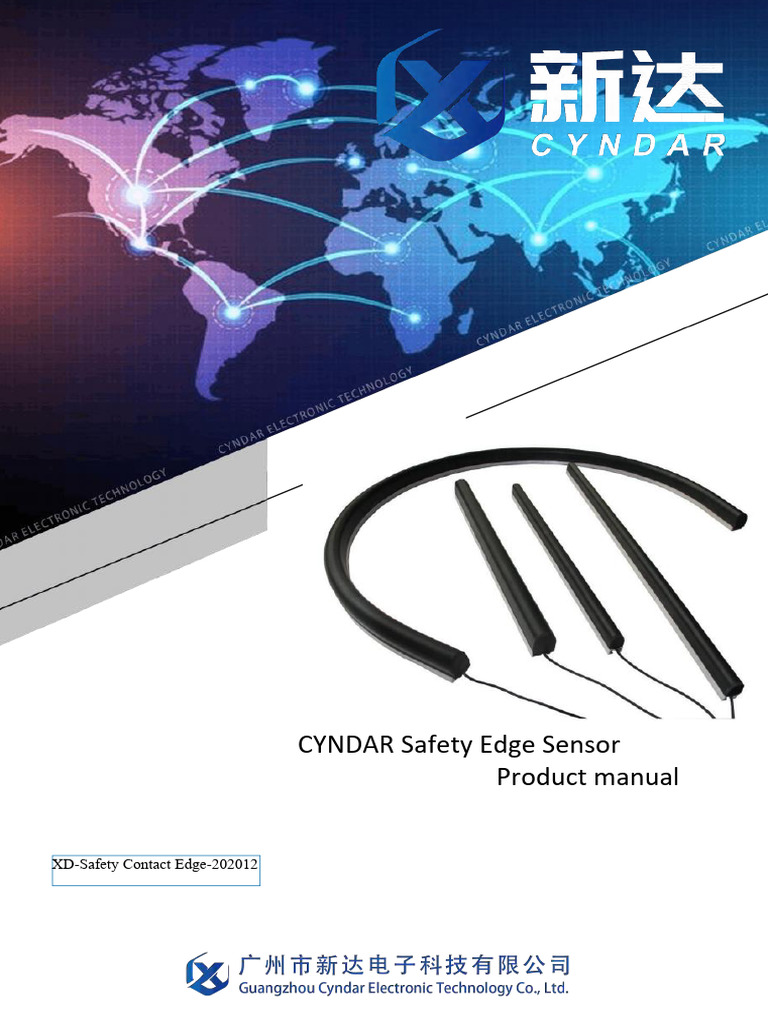 Safety Edge Sensor Installation Guide | PDF | Relay | Switch