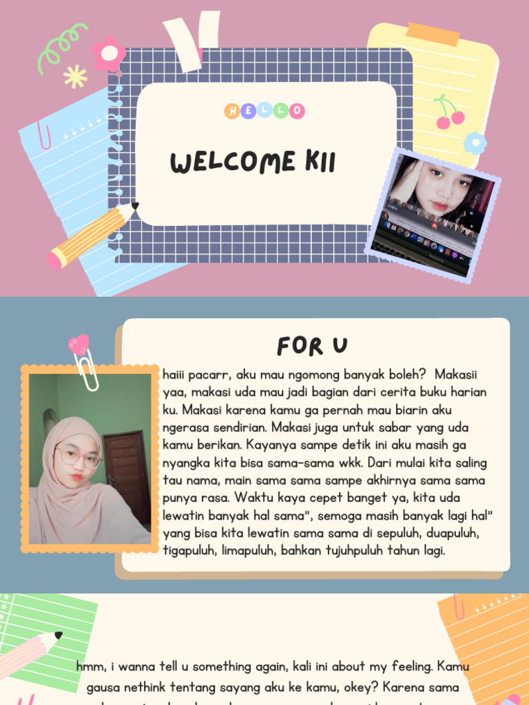Salinan Dari Colorful Handwritten About Me Blank Education Presentation | PDF