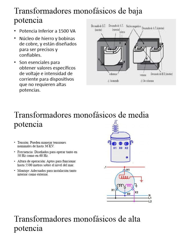 Trafos monofasicos | PDF