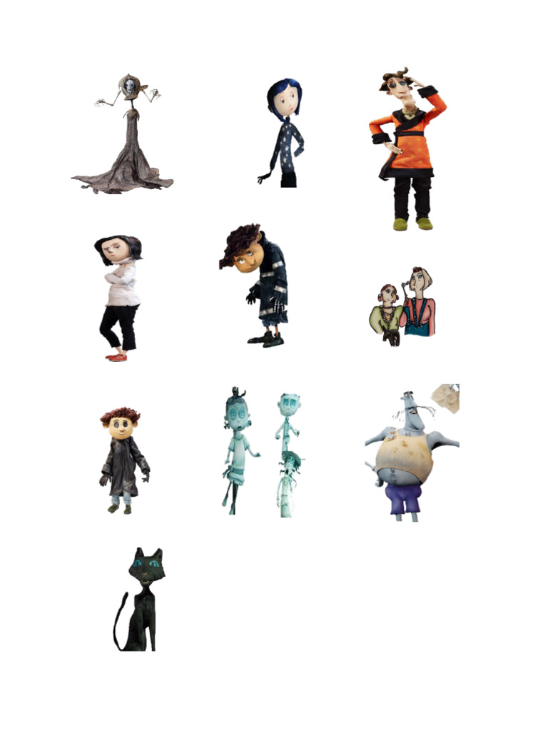 Coraline Characters | PDF