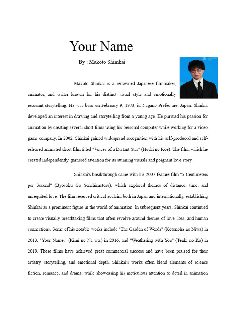 Your Name | PDF