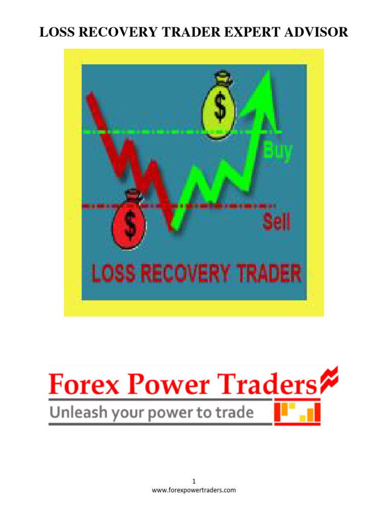 Loss Recovery Trader EA Guide | PDF | Option (Finance) | Moving Average