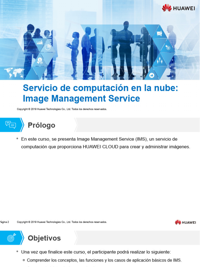 Module 2 Chapter 3 Computing Cloud Service - Image Management Service V2.0 | PDF | Archivo de ...