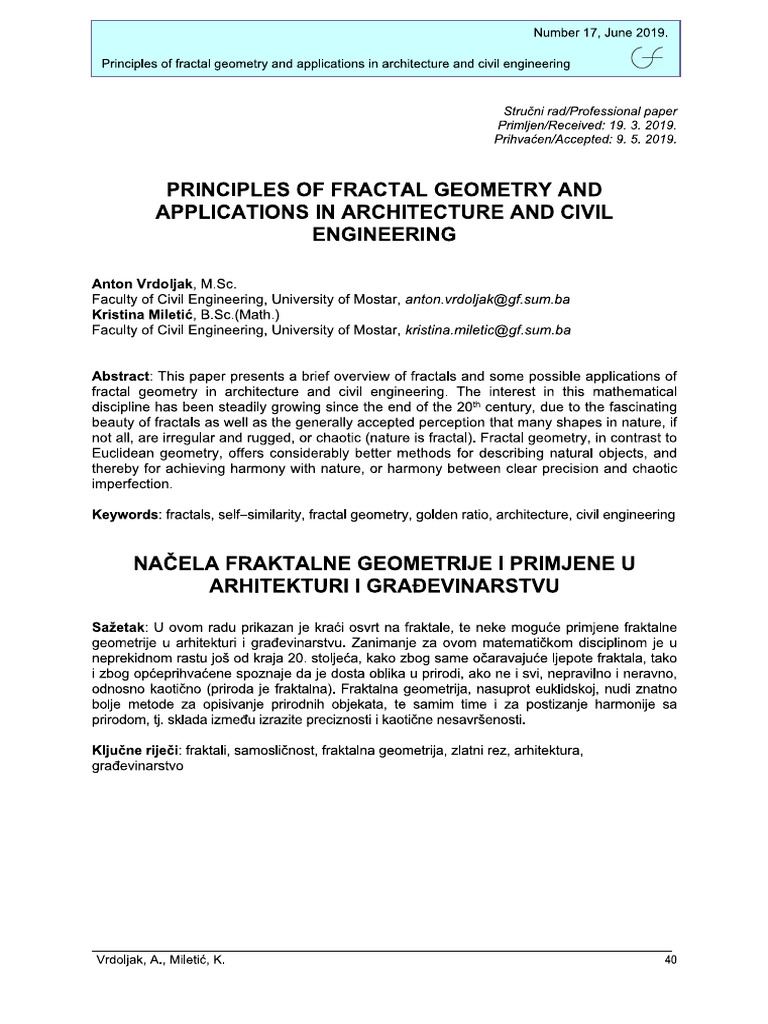 Principles of Fractal Geometry and | PDF