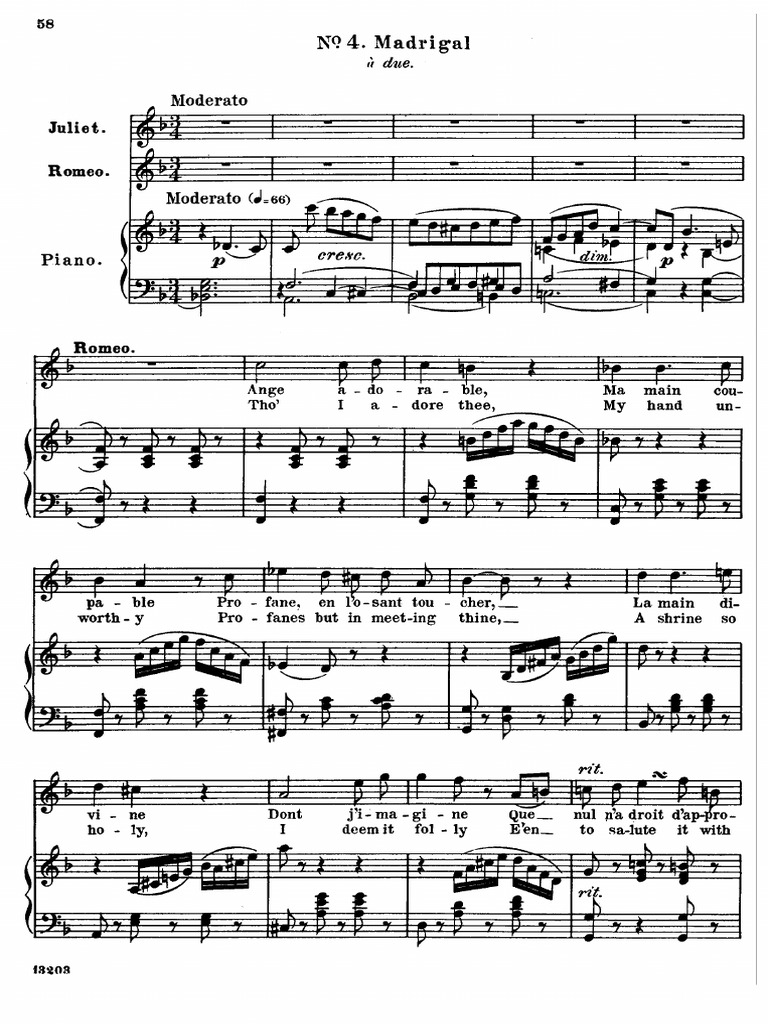 ange adorable - Romeo Duo | PDF