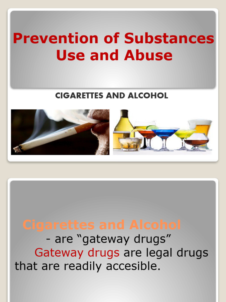 Cigarettes and Alcohol: Health Risks and Laws | PDF | Addiction ...
