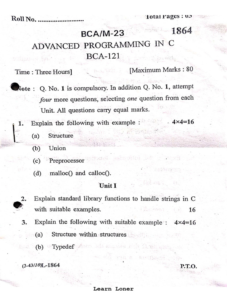 Ilovepdf Merged 1 Pdf Pointer Computer Programming Computer Engineering